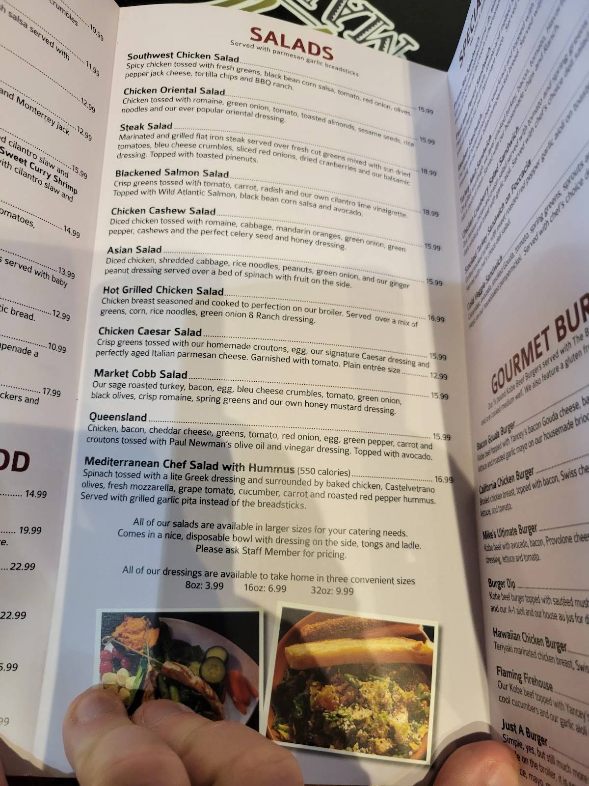Menu at Michael's Market & Bistro pub & bar, Moses Lake, 221 W Broadway Ave