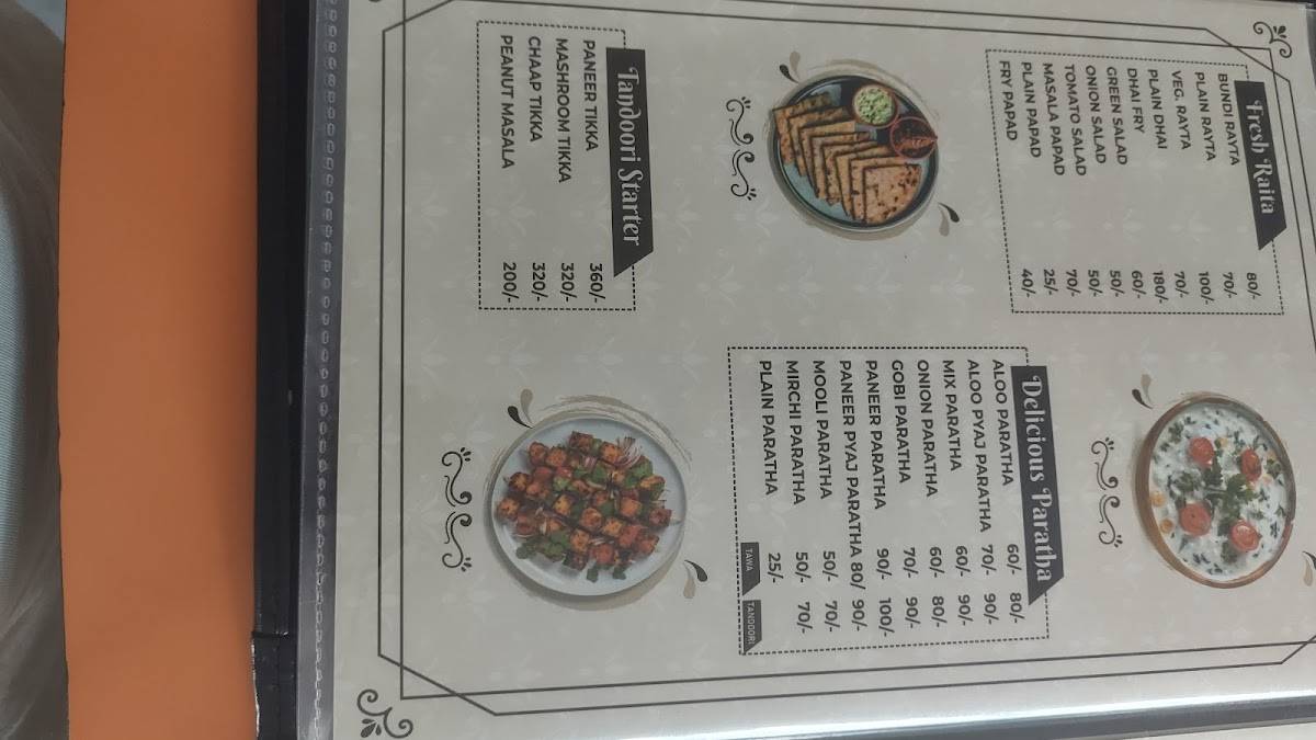 Menu at Milan Dhaba Family Restaurant Pure Veg, Bharatpur