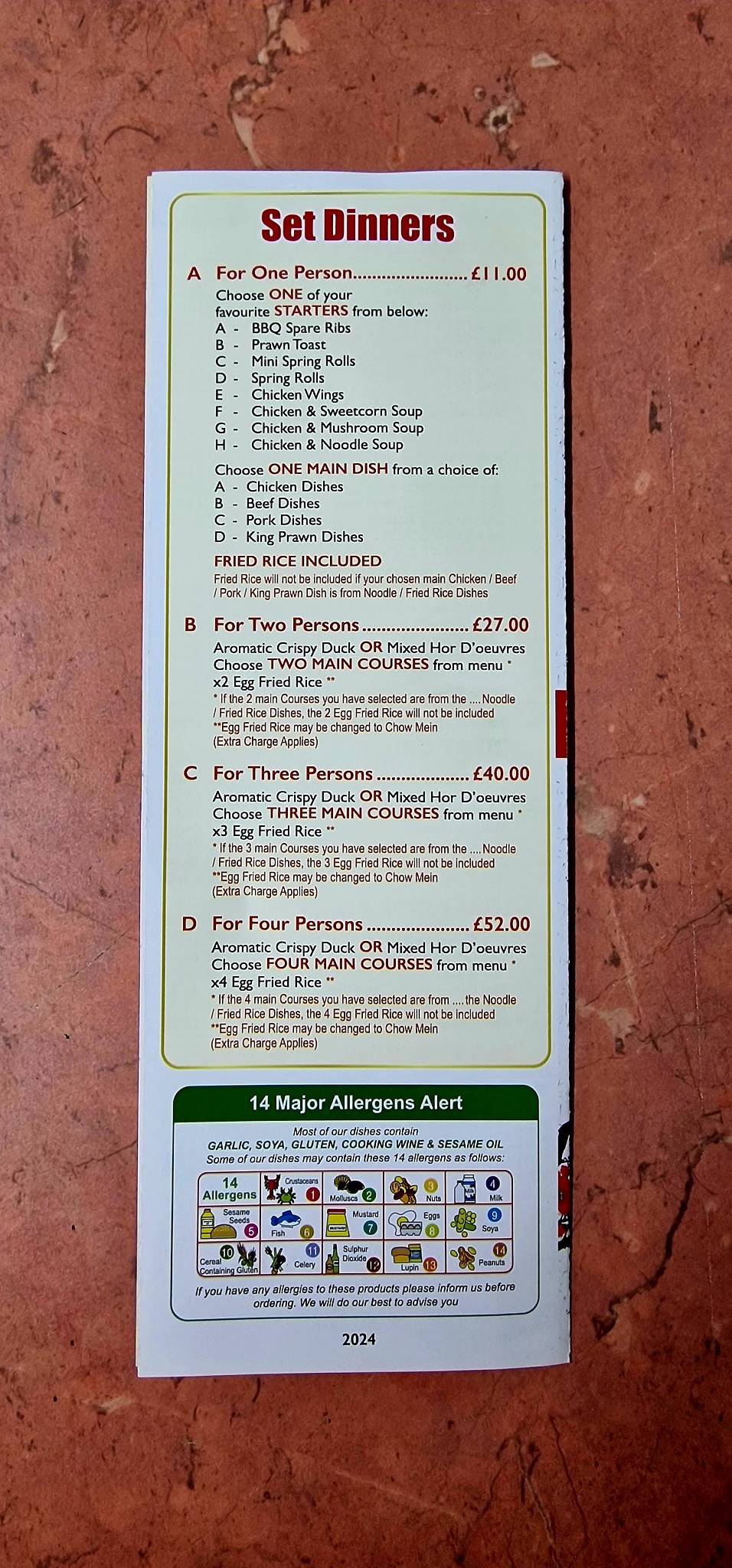 Menu at Millfield Kitchen Ltd fast food, Arbroath