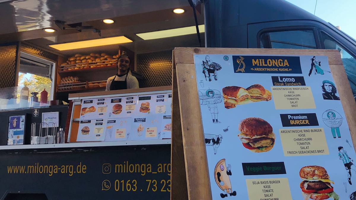 Speisekarte von Milonga Food Truck restaurant, Düsseldorf