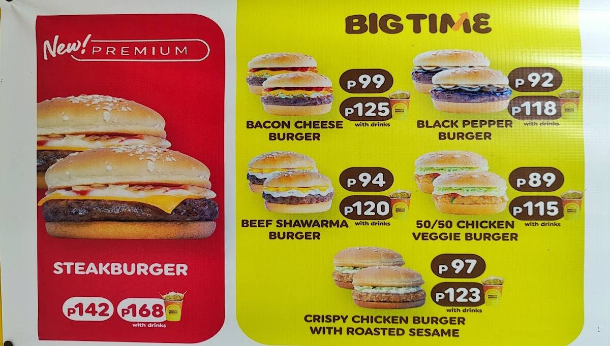 Menu at Minute Burger - Polo, Dapitan restaurant, Dapitan City
