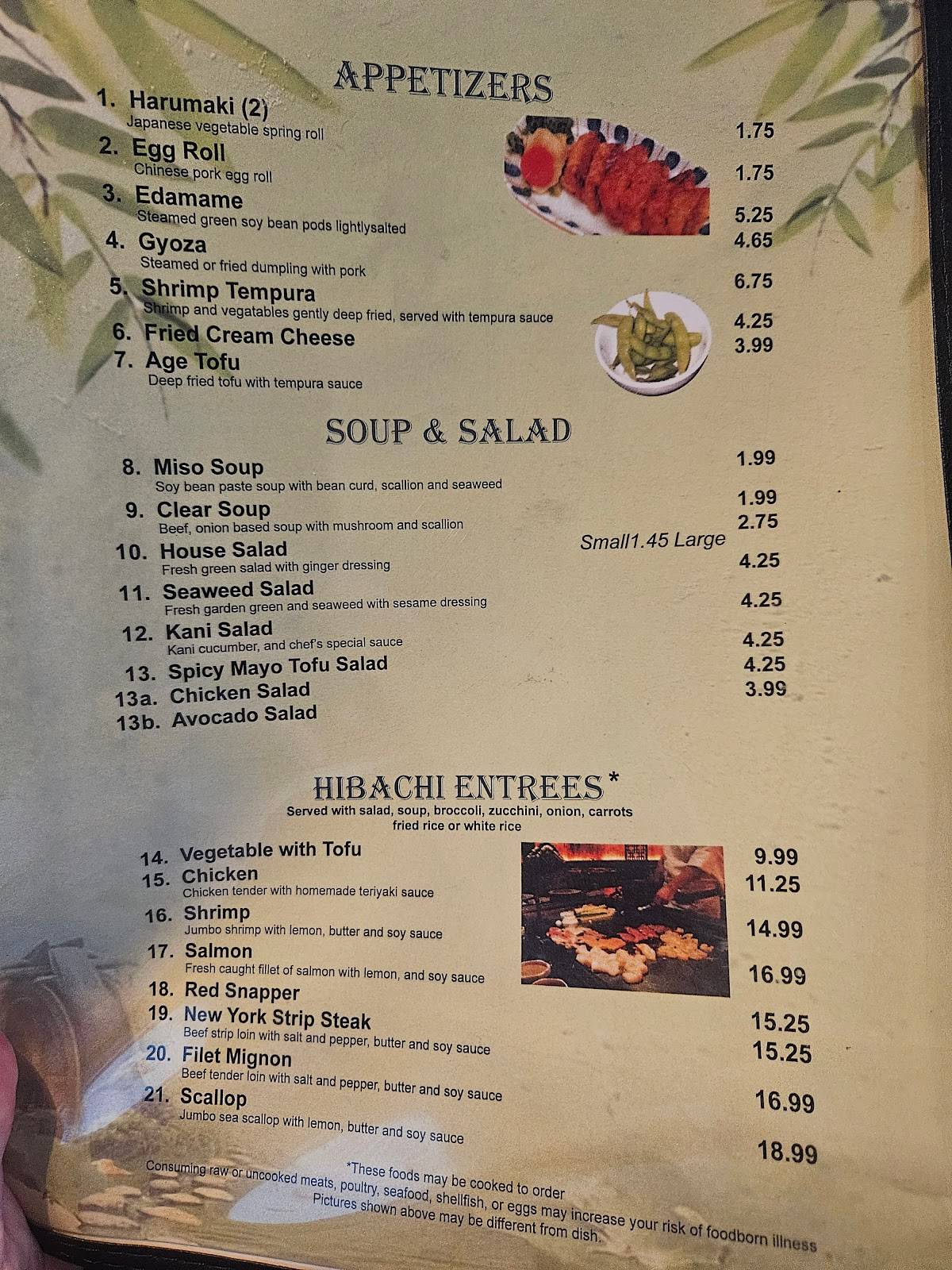 Menu at Miso Japanese Seafood & Steak House restaurant, Paris, 915 ...