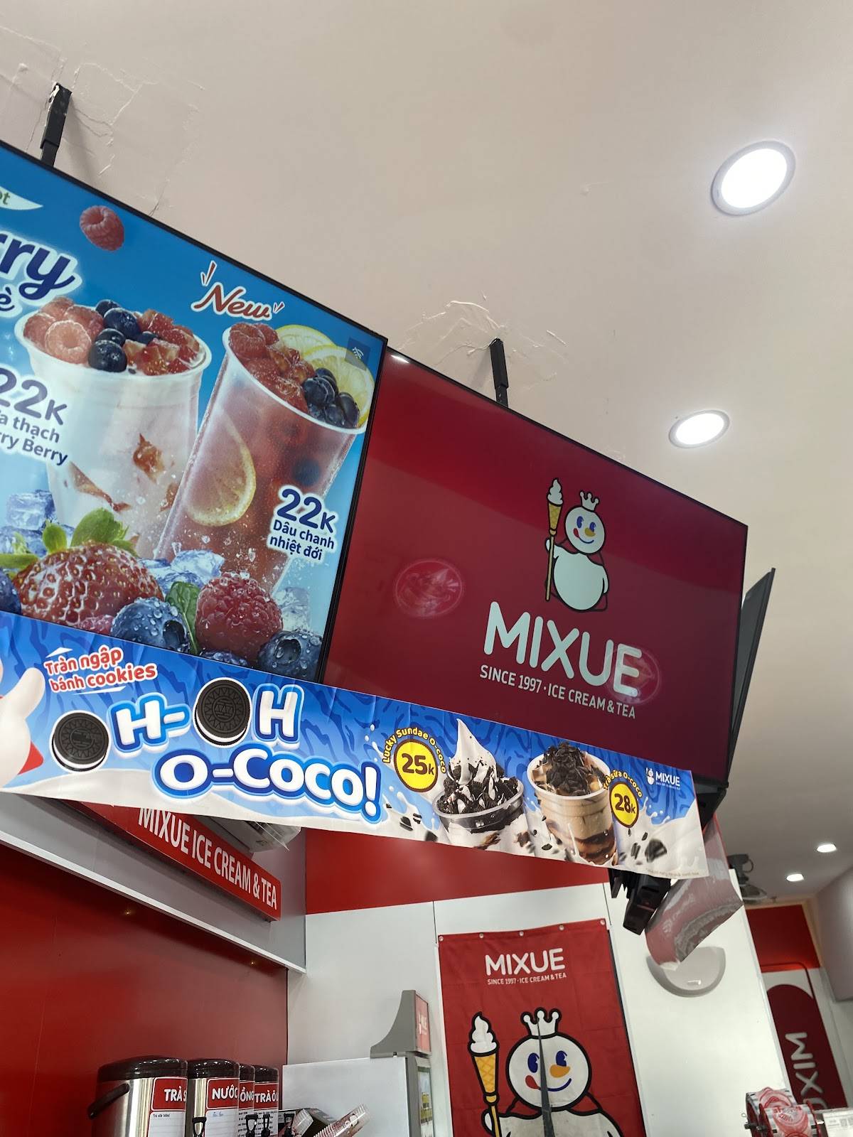 Menu at Mixue Vinpearl Quảng Trường restaurant, Ninh Hòa