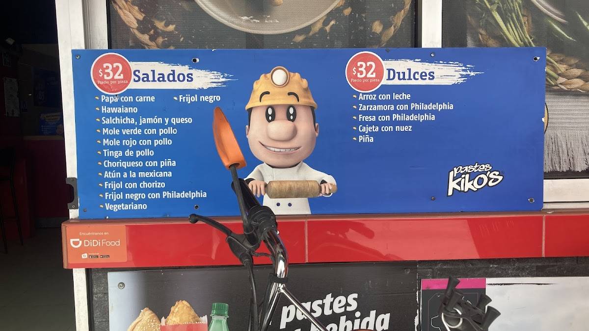 Carta del restaurante Pastes Kiko's, Monterrey