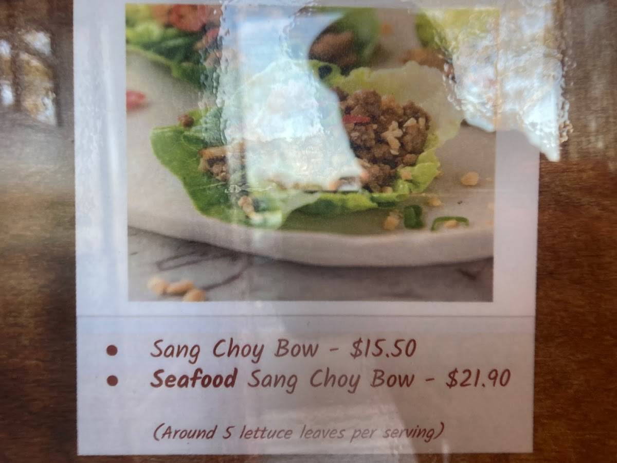 Menu at Mrs Wong's Chinese Kitchen fast food, Merrylands, McFarlane St