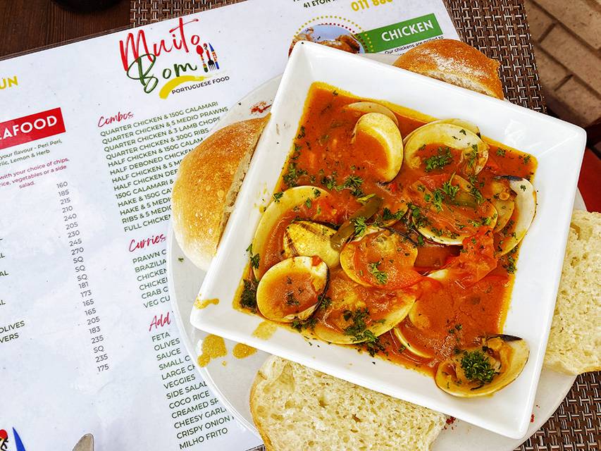 Menu at Muito-Bom Portuguese Food restaurant, Randburg