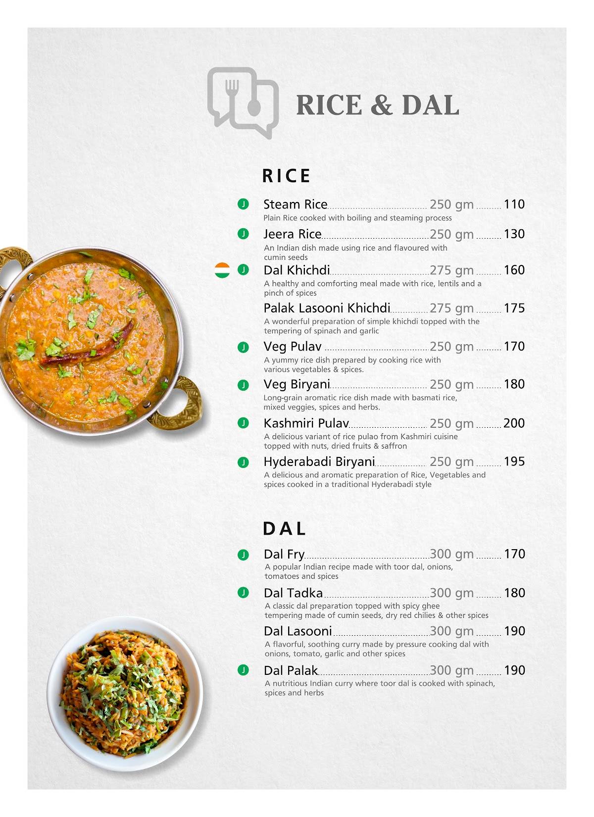 Menu at Munch N More, Surat