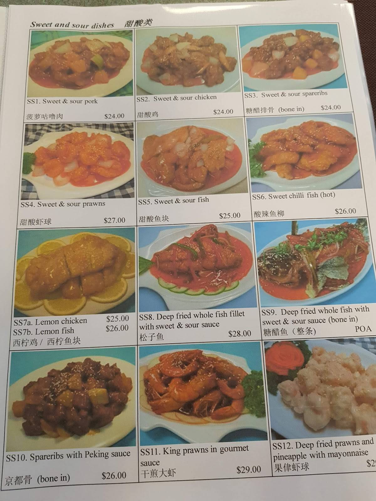 Menu at Delight Plus Chinese Restaurant, Napier