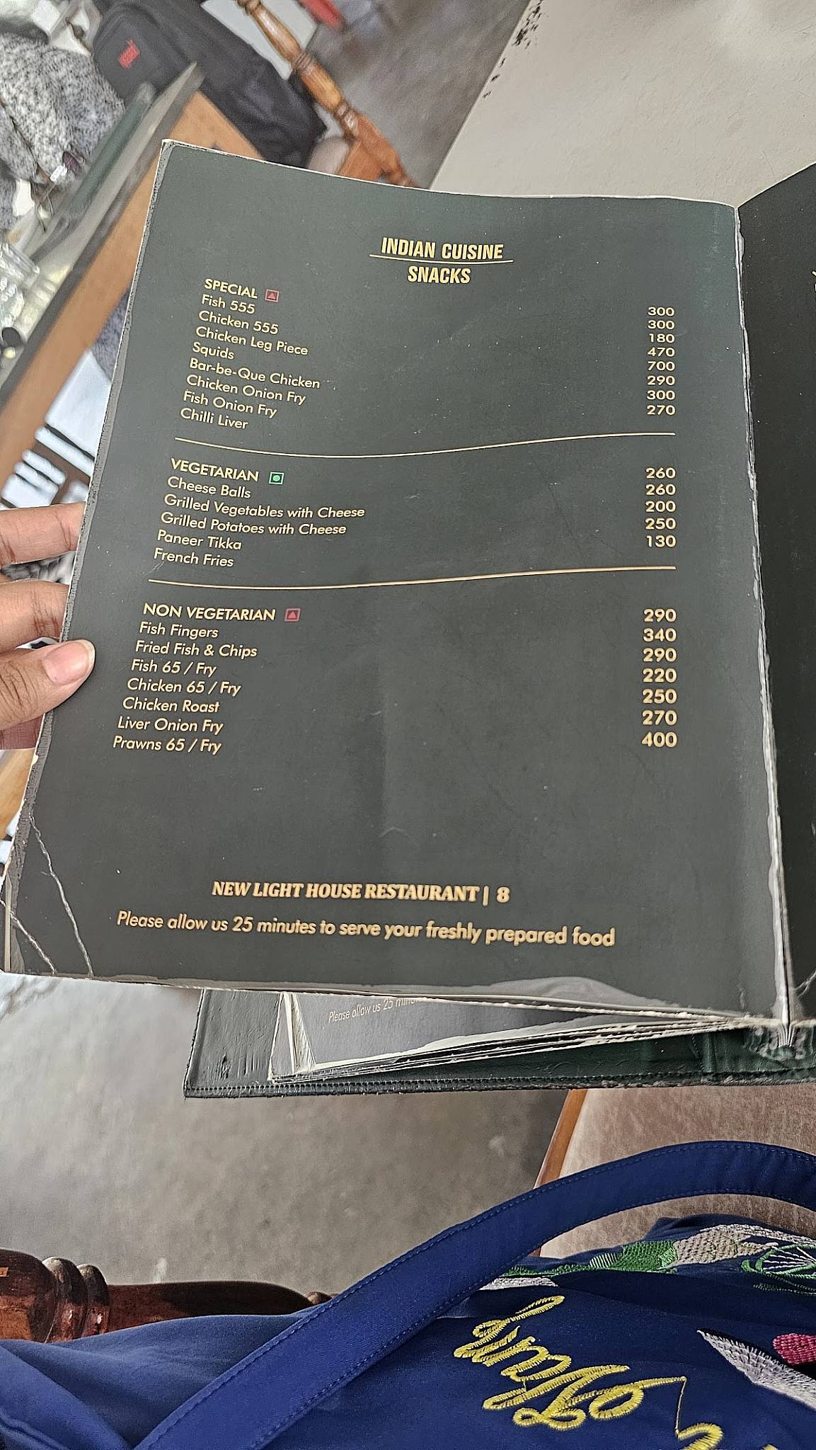 Menu at New Lighthouse Restaurant, Port Blair, MPCW+MJ4