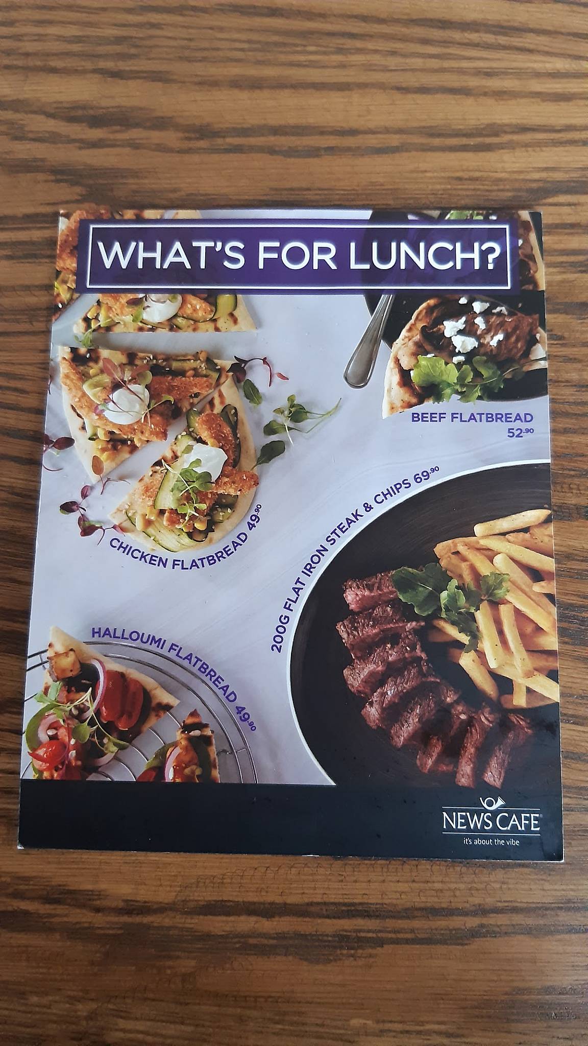 Menu at News Cafe Umhlanga Ridge, Durban, Shop 2-3