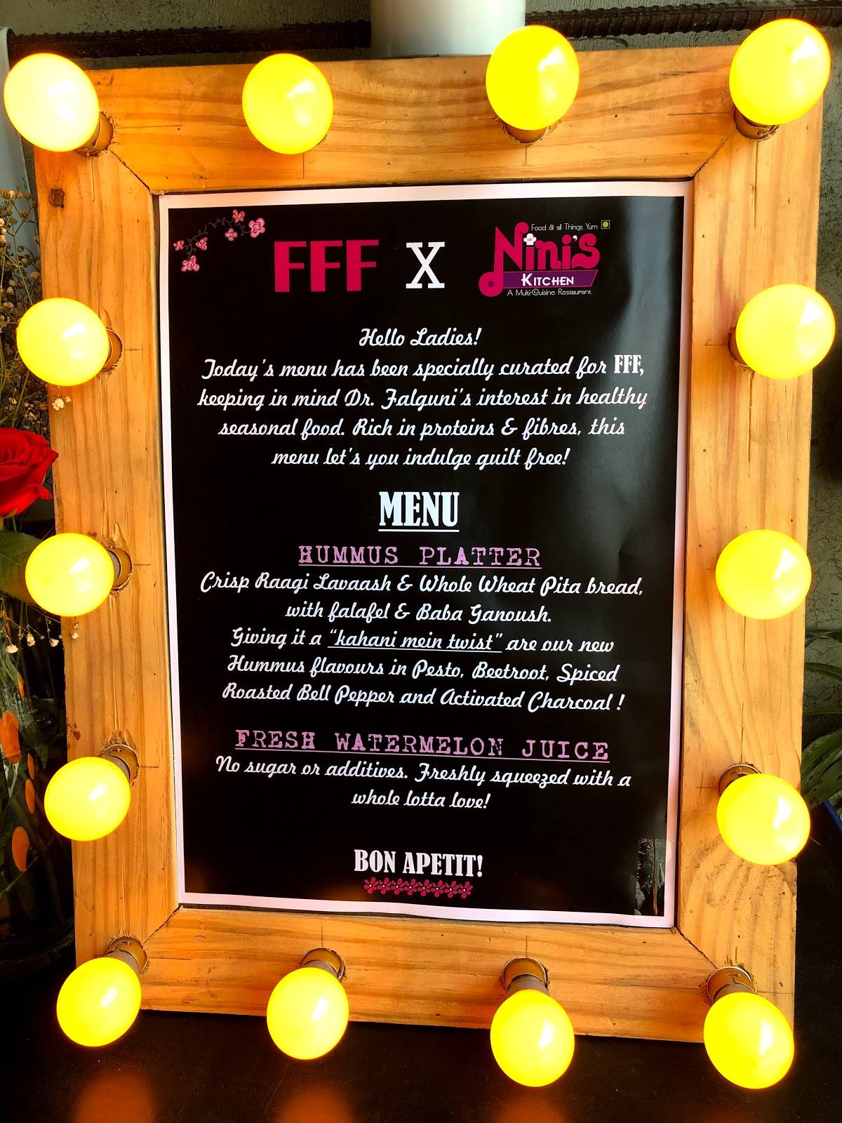 Menu at Nini's Kitchen, Ahmedabad, 9/C