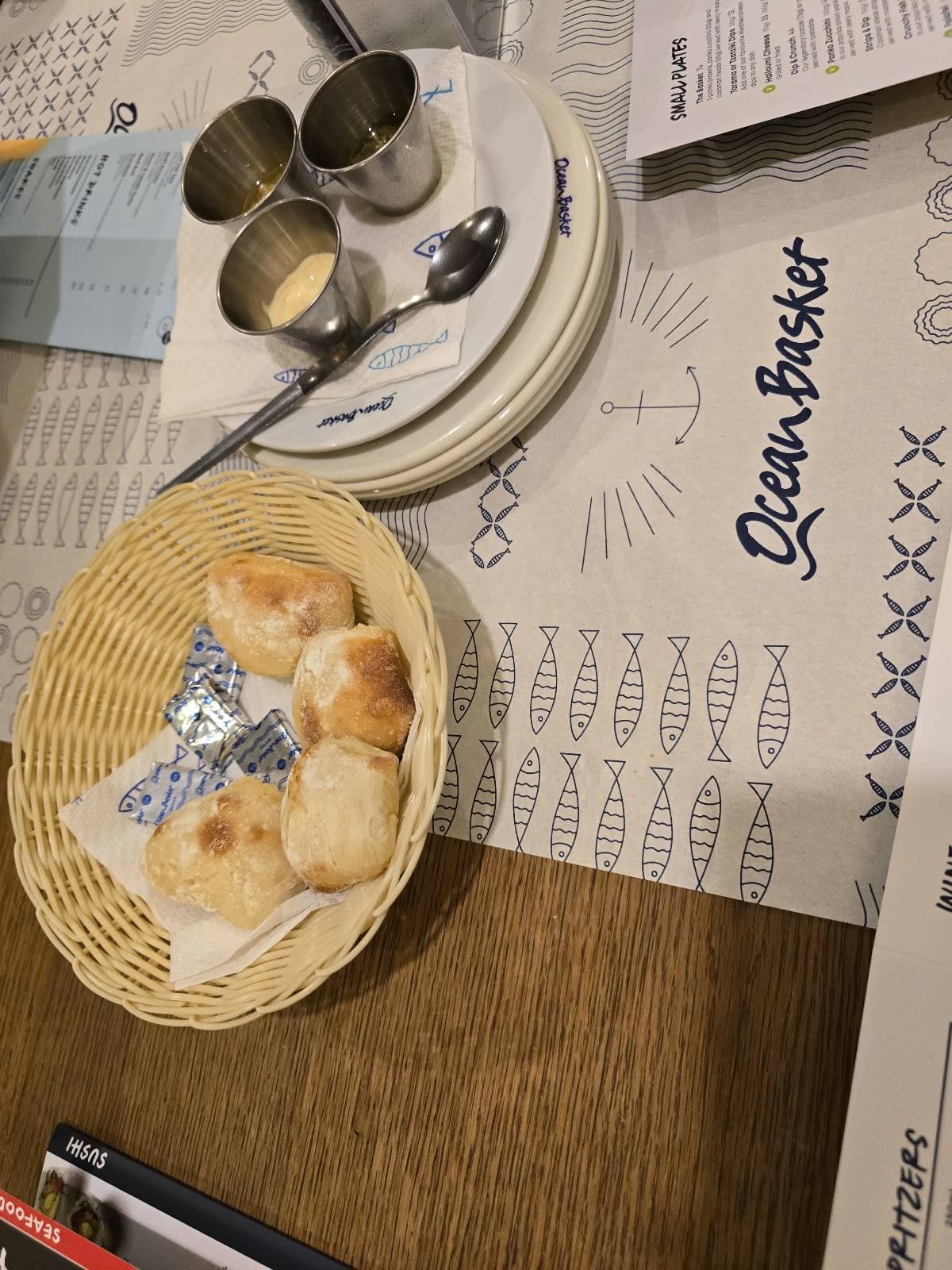 Menu at Ocean Basket Strand restaurant, Cape Town, 99 Beach Rd