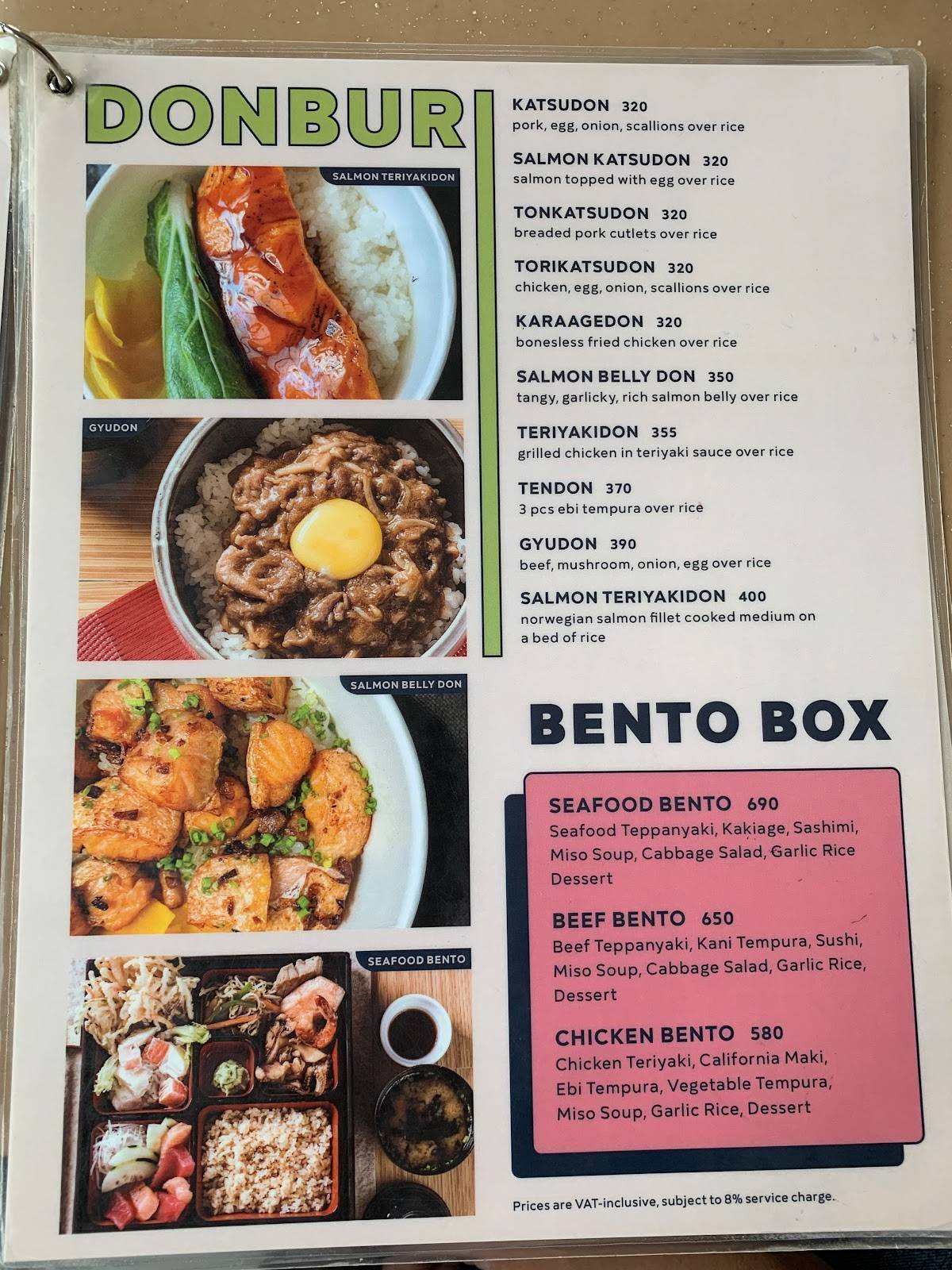Menu at Omakase Japanese Cuisine - Alabang Town Center restaurant ...