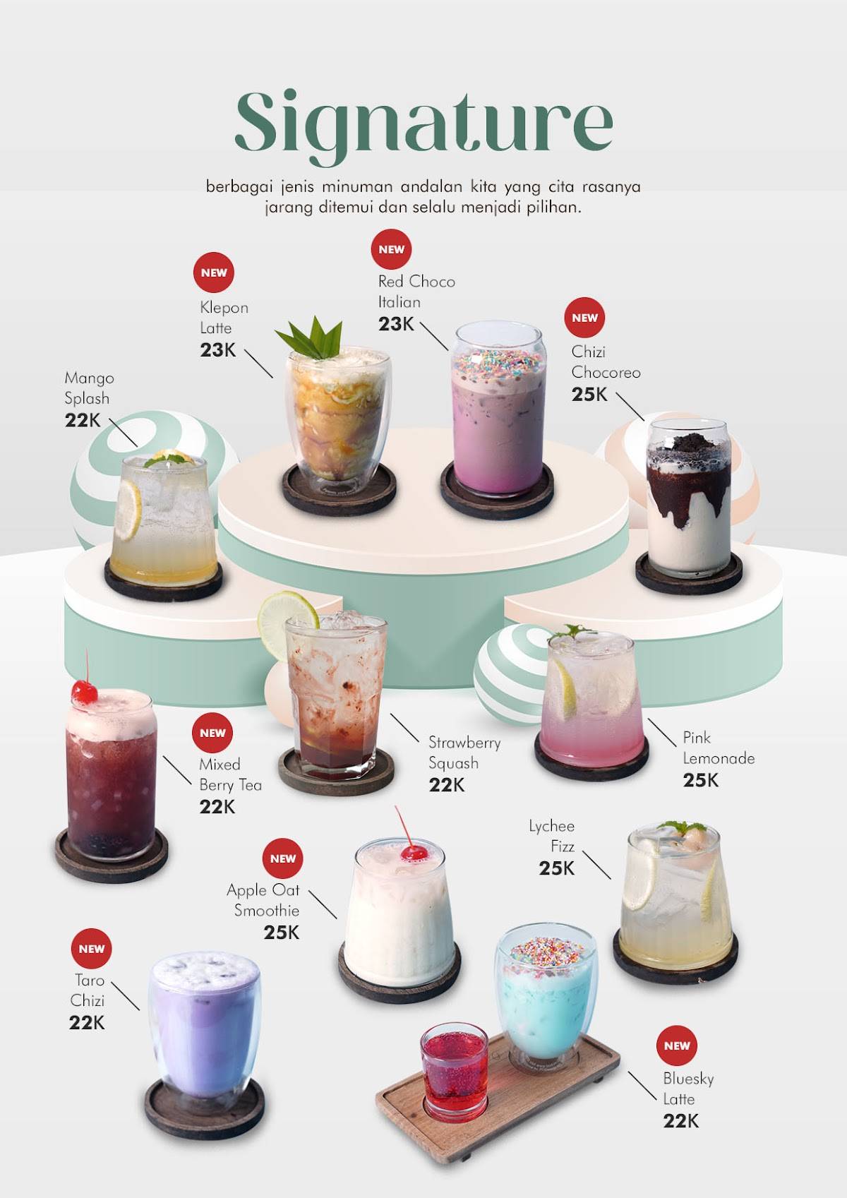 Menu at Omni Cafe Indonesia, Singkawang