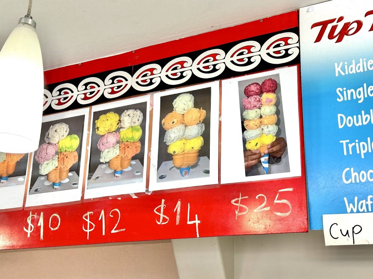 Menu at Original Pokeno Ice Cream & Coffee Shop desserts, Pokeno