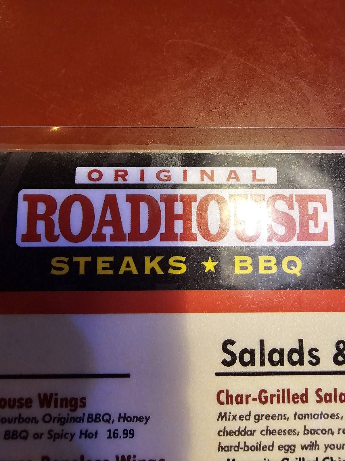 Menu at Original Roadhouse Grill steakhouse, Whittier