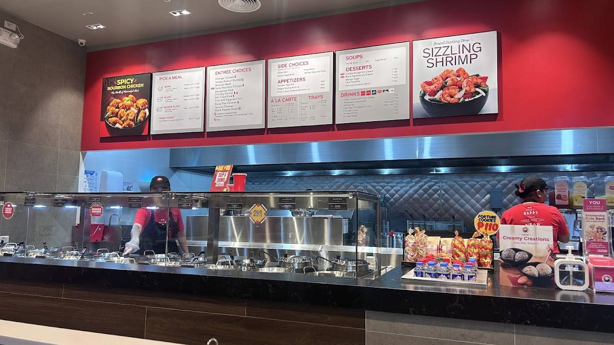 Menu at PANDA EXPRESS SHELL NLEX NORTHBOUND restaurant, Balagtas