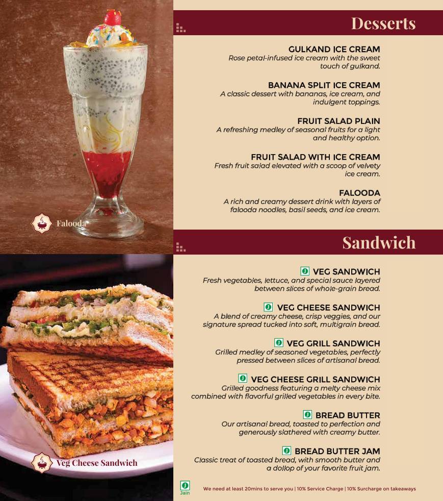 Menu at Paakashala @ 8th Block Veg Restaurants in Jayanagar 8th Block ...