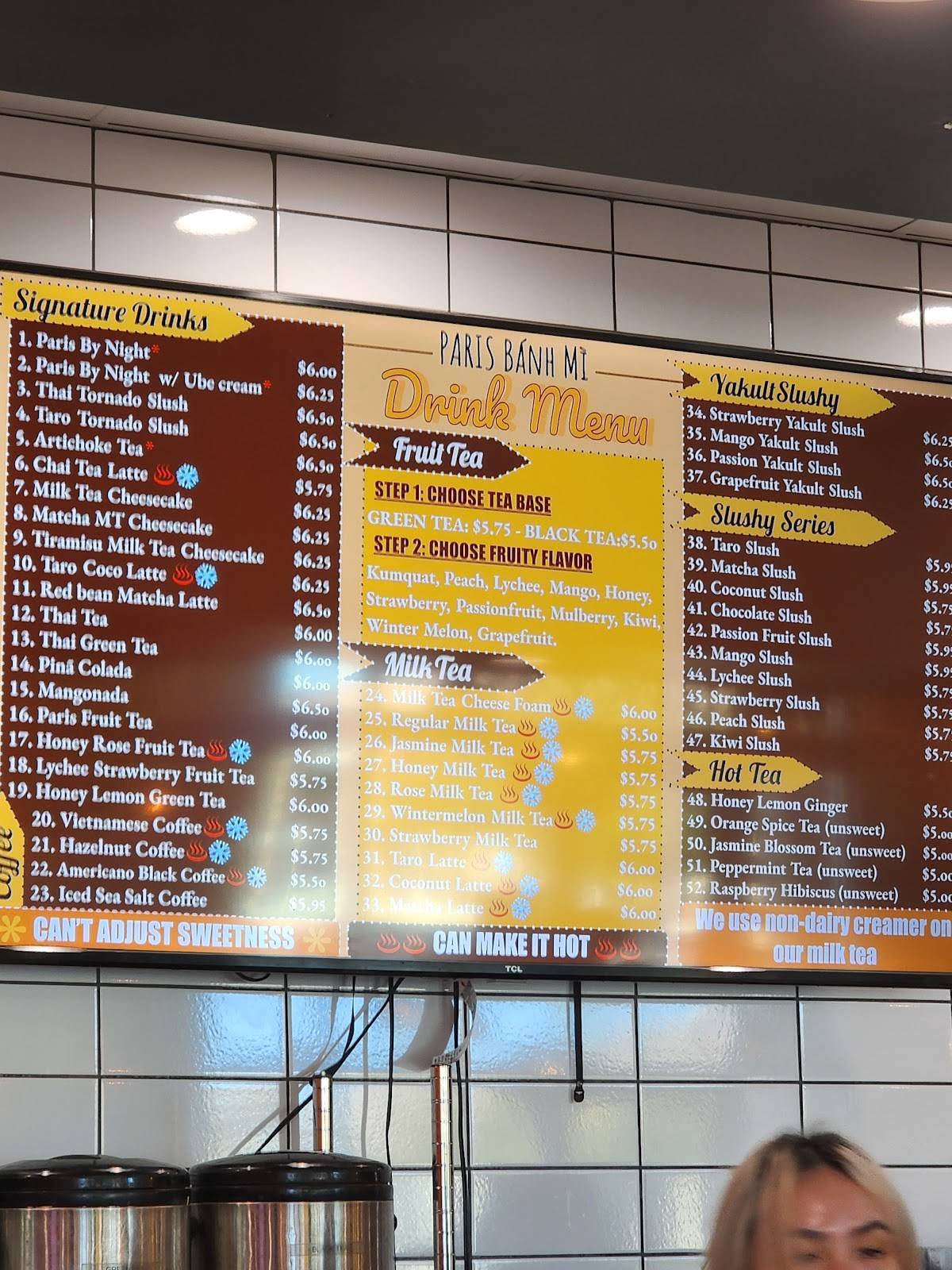 Menu at Paris Banh Mi - Elk Grove cafe, Elk Grove
