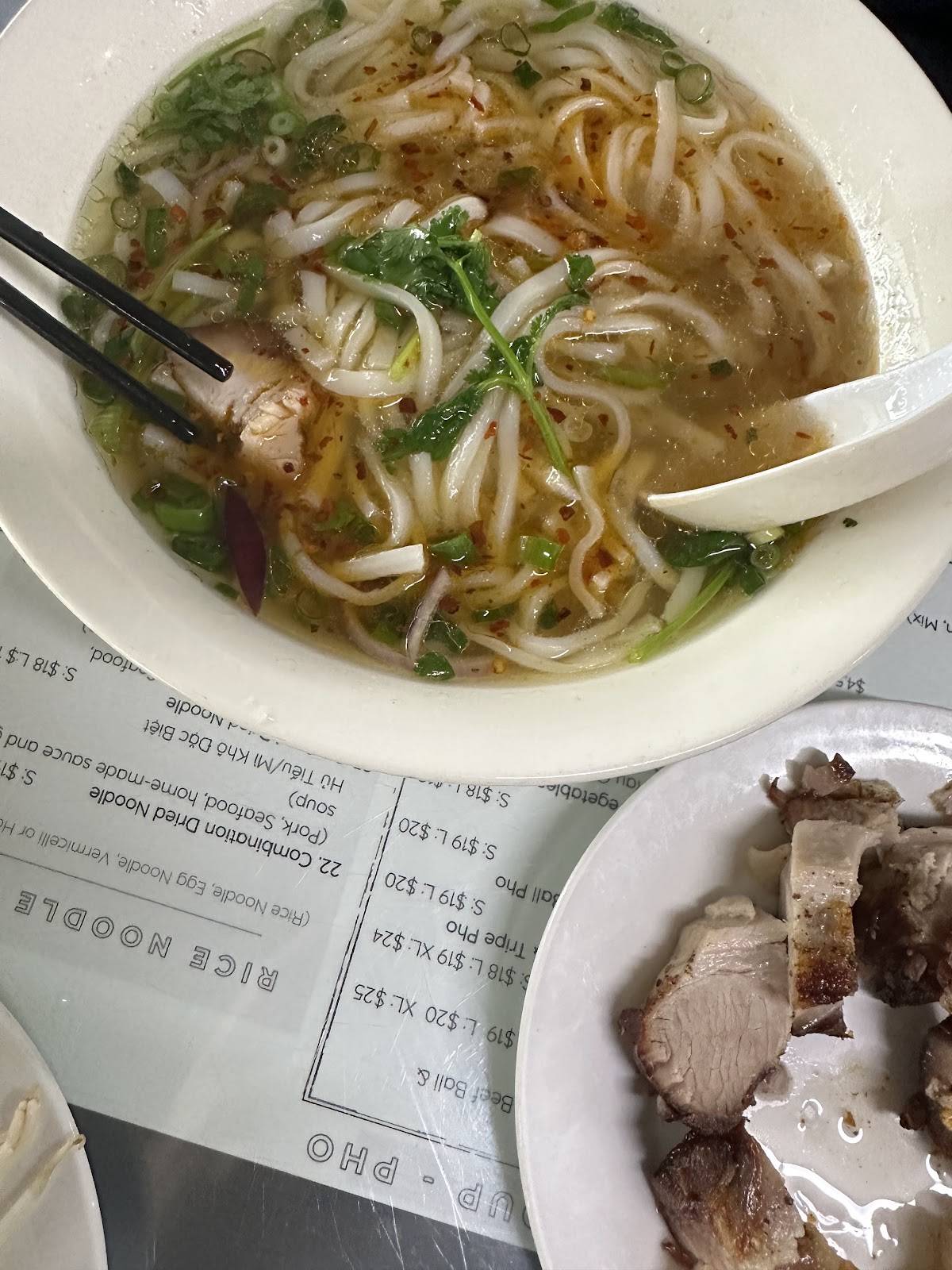 Menu at Pho Linh restaurant, Salisbury North, 41 Bagster Rd