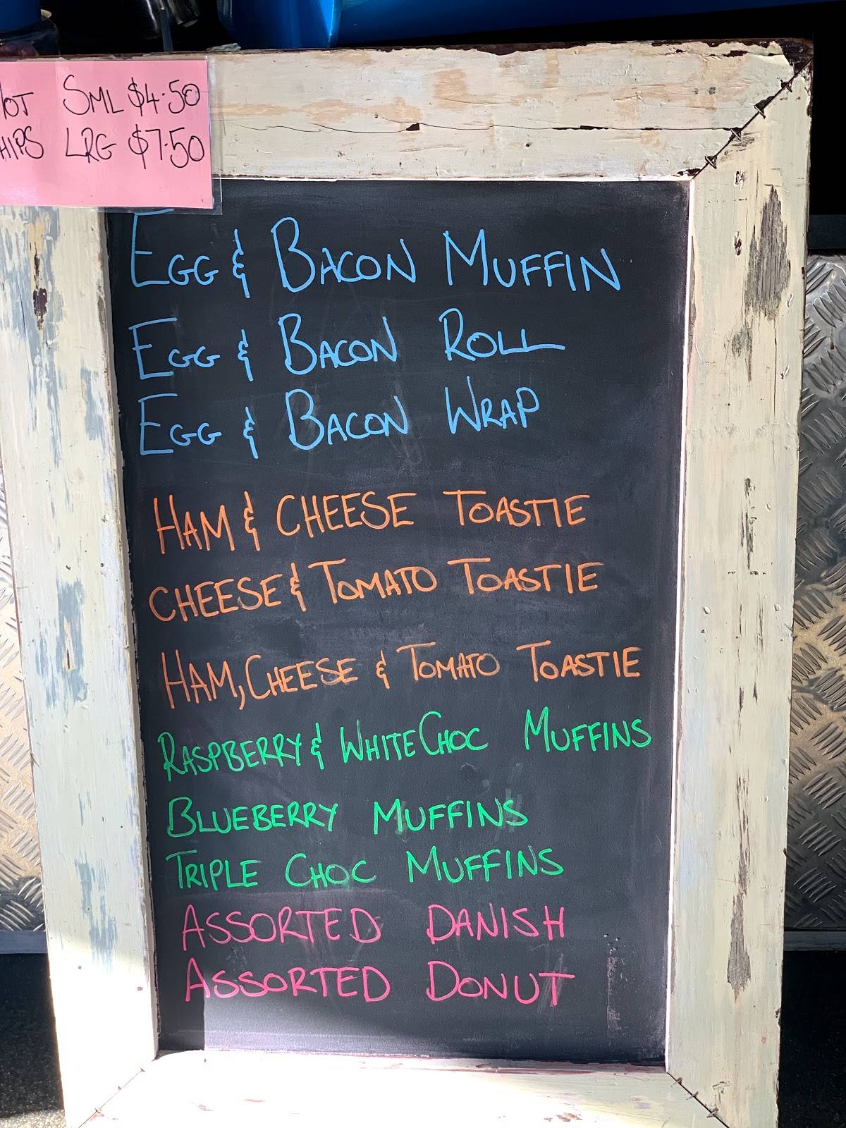 Menu at Picket Fence Cafe, Ivanhoe East