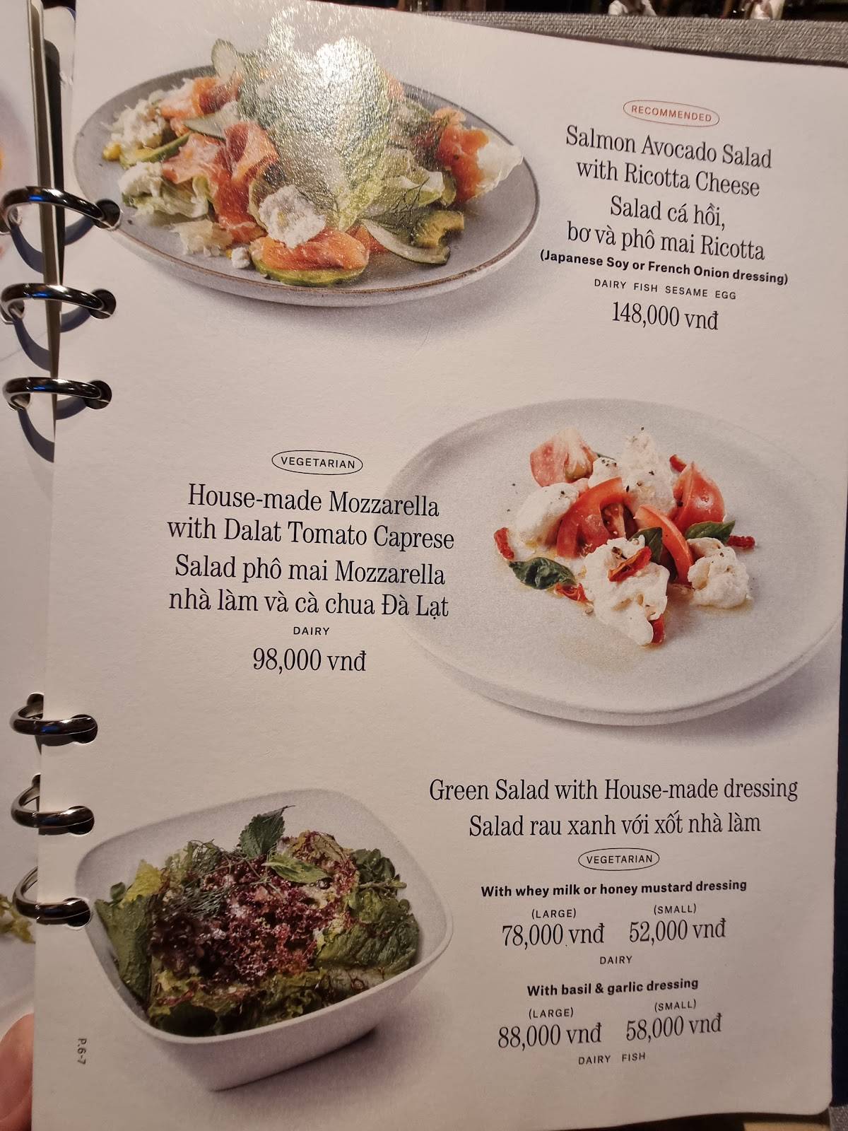 Carta del restaurante Pizza 4P's Estella, Ciudad Ho Chi Minh (Saigón)