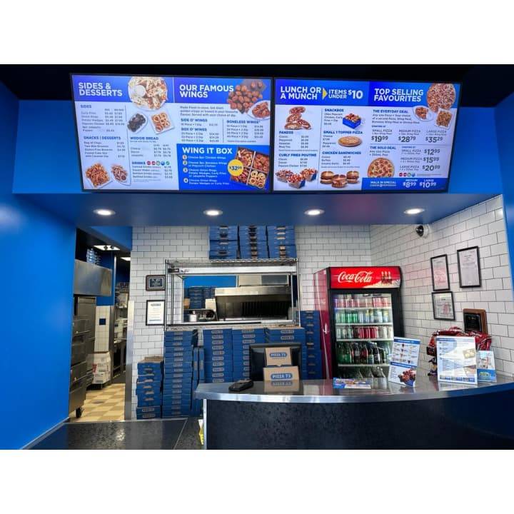 Menu at Pizza 73 pizzeria, Spruce Grove, 16 Westway Rd