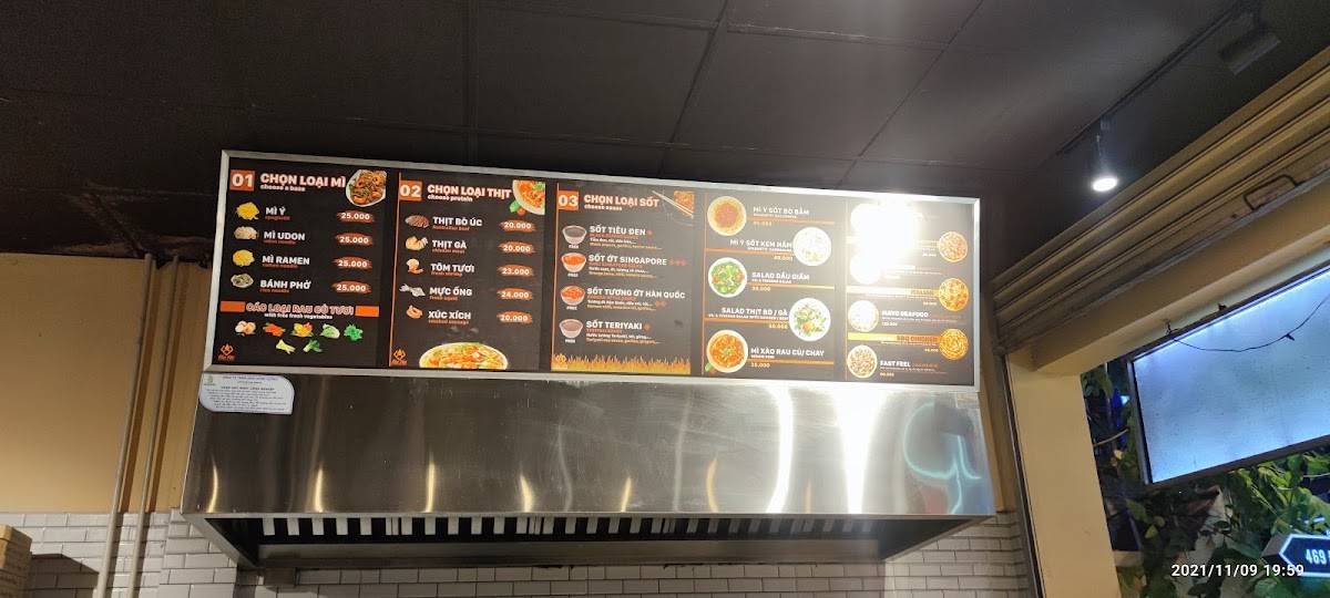Carta del restaurante Pizza Fast Feel, Ciudad Ho Chi Minh (Saigón)