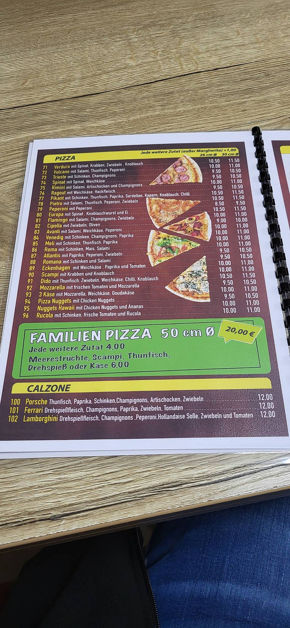 Speisekarte von Pizza Life Kebaphaus Pizza & Döner Lieferdienst ...