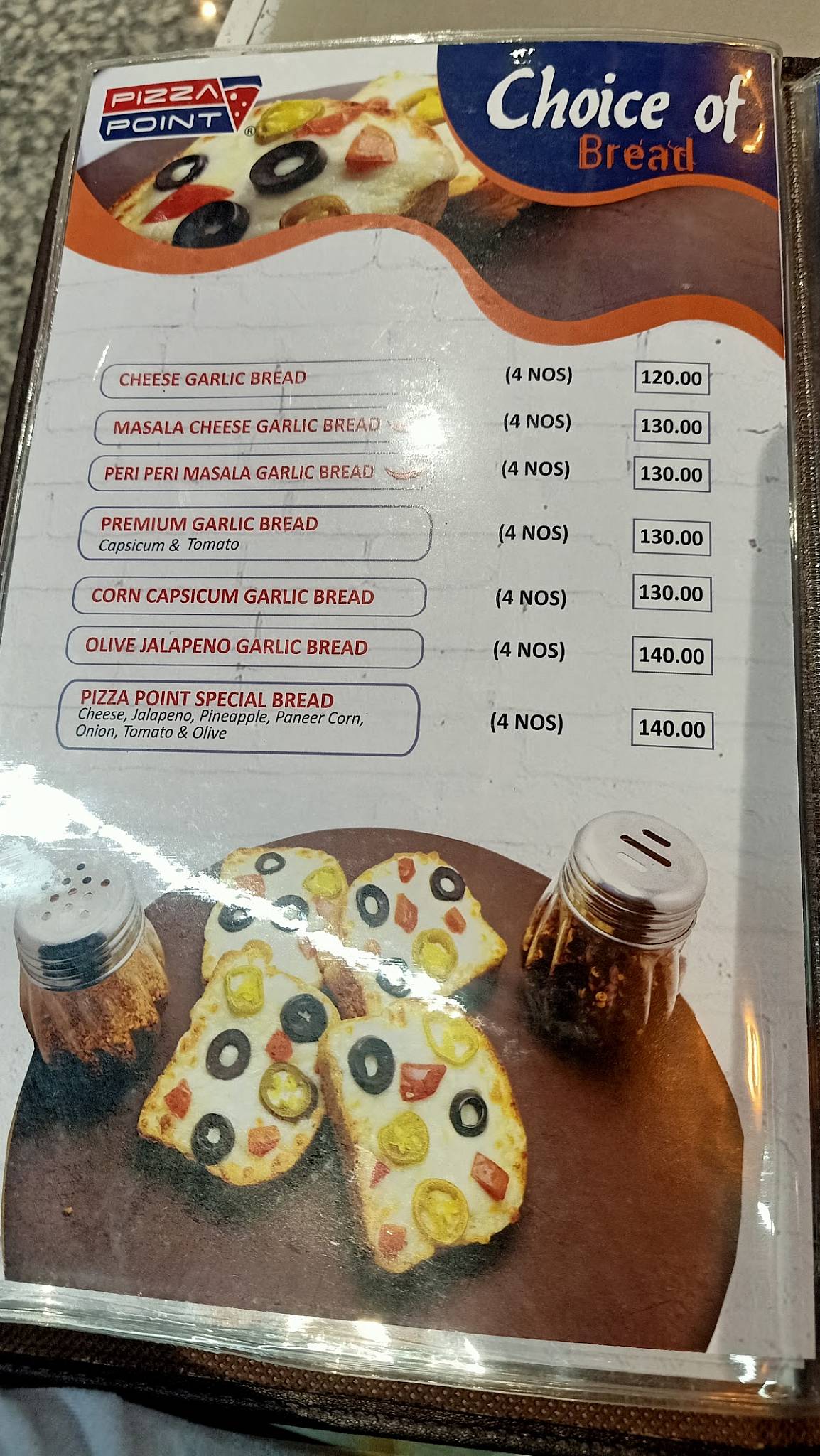 Menu at Pizza Point Palanpur, Palanpur