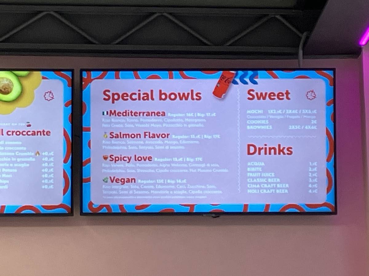 Menu da Poke Lover - Caorle ristorante, Caorle