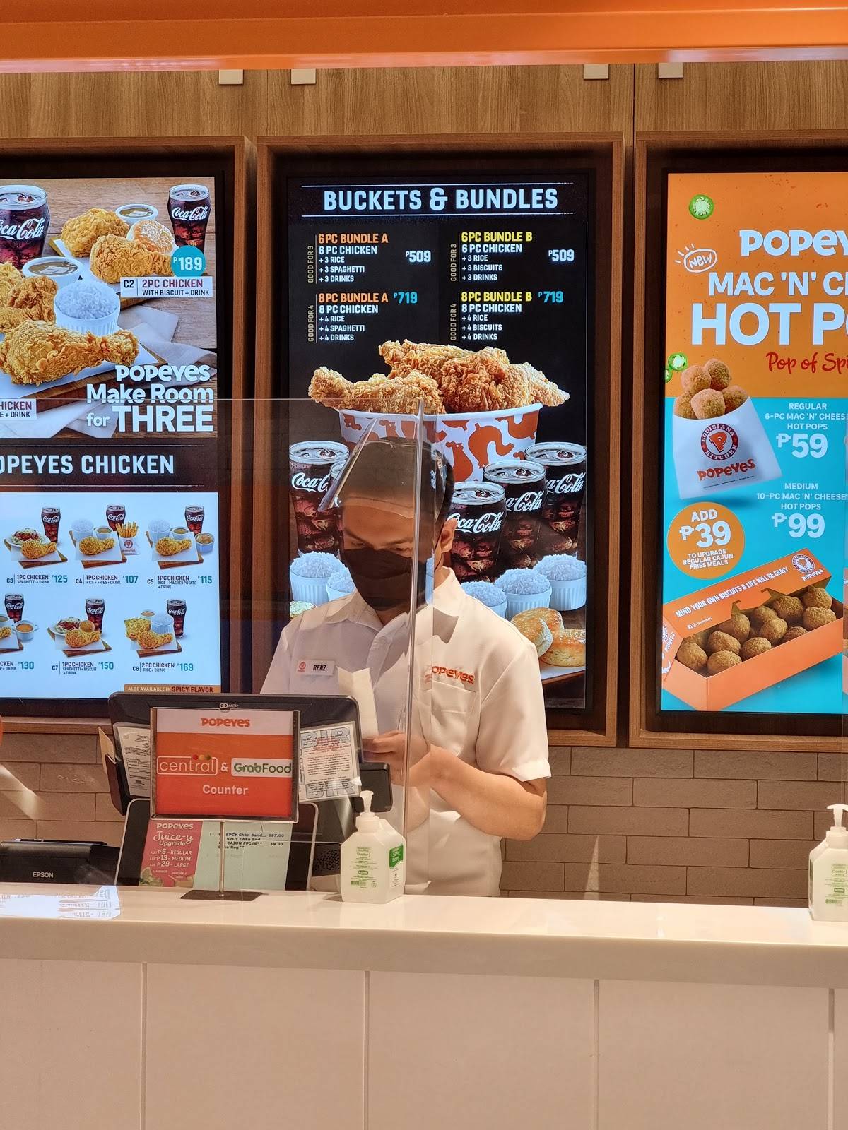 Menu at Popeyes - SM Fairview restaurant, Quezon City, P3M4+VVF