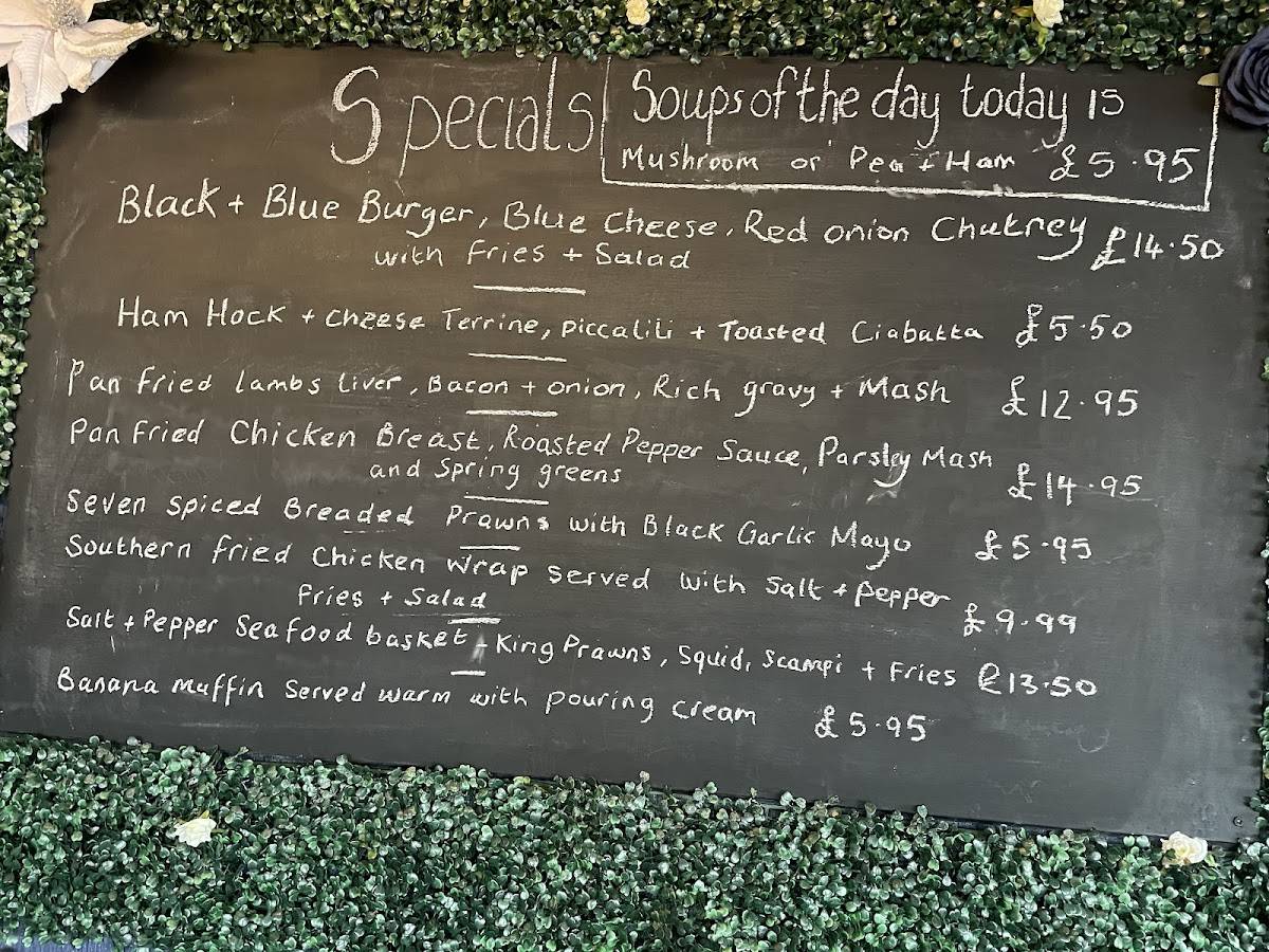 Menu at Port & Anchor Kitchen and Bar, Ellesmere Port