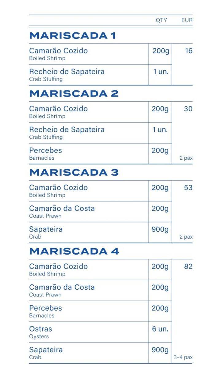 Menu at Portugália Cervejaria Belém restaurant, Lisbon, Edifício ...