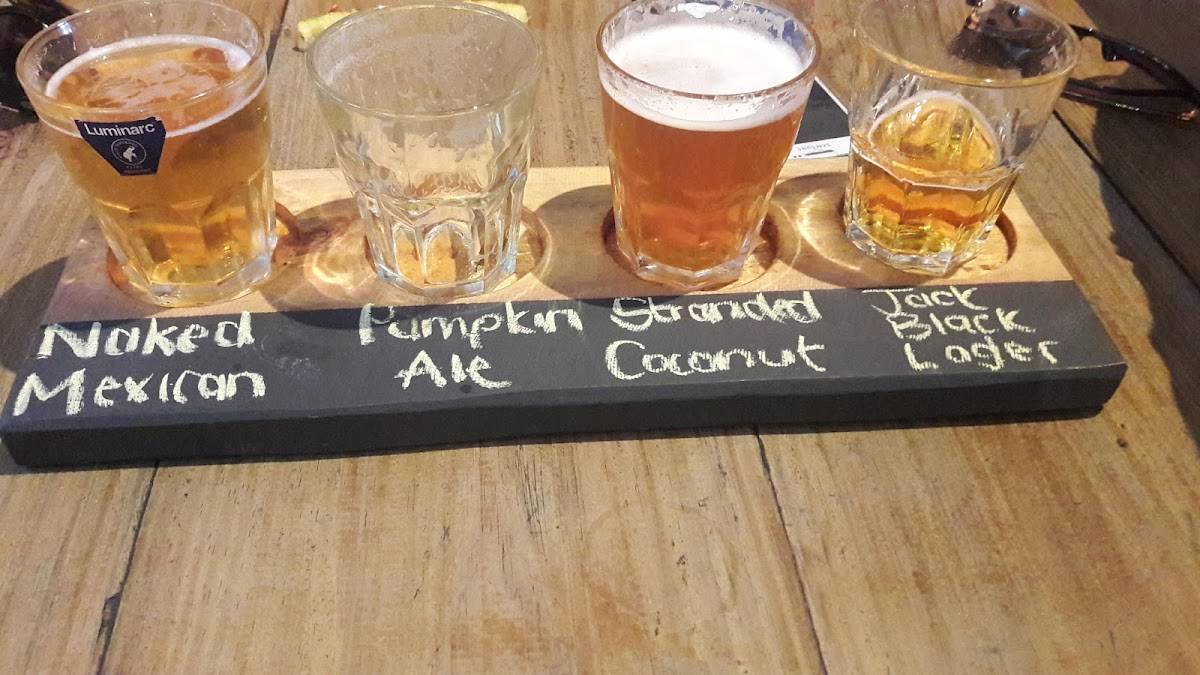 Menu at BeerShack pub & bar, Port Elizabeth, Dolphin's Leap