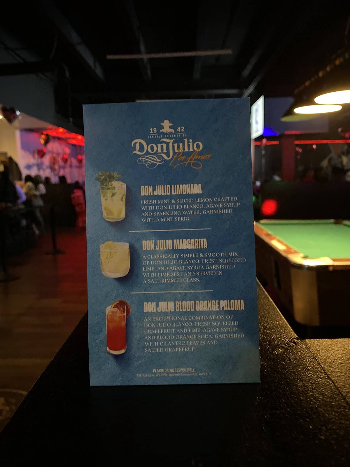 Menu at Euphoria Restaurant & Oxygen Lounge, Cleveland