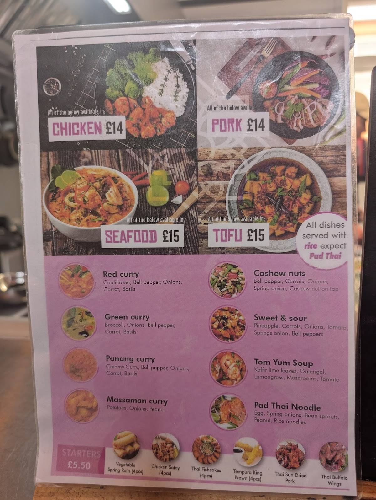 Menu at Hwb pub & bar, Narberth