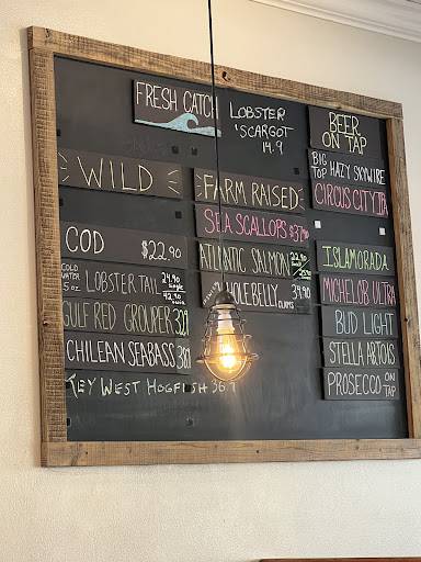 Menu at Madfish Grill pub & bar, Sarasota