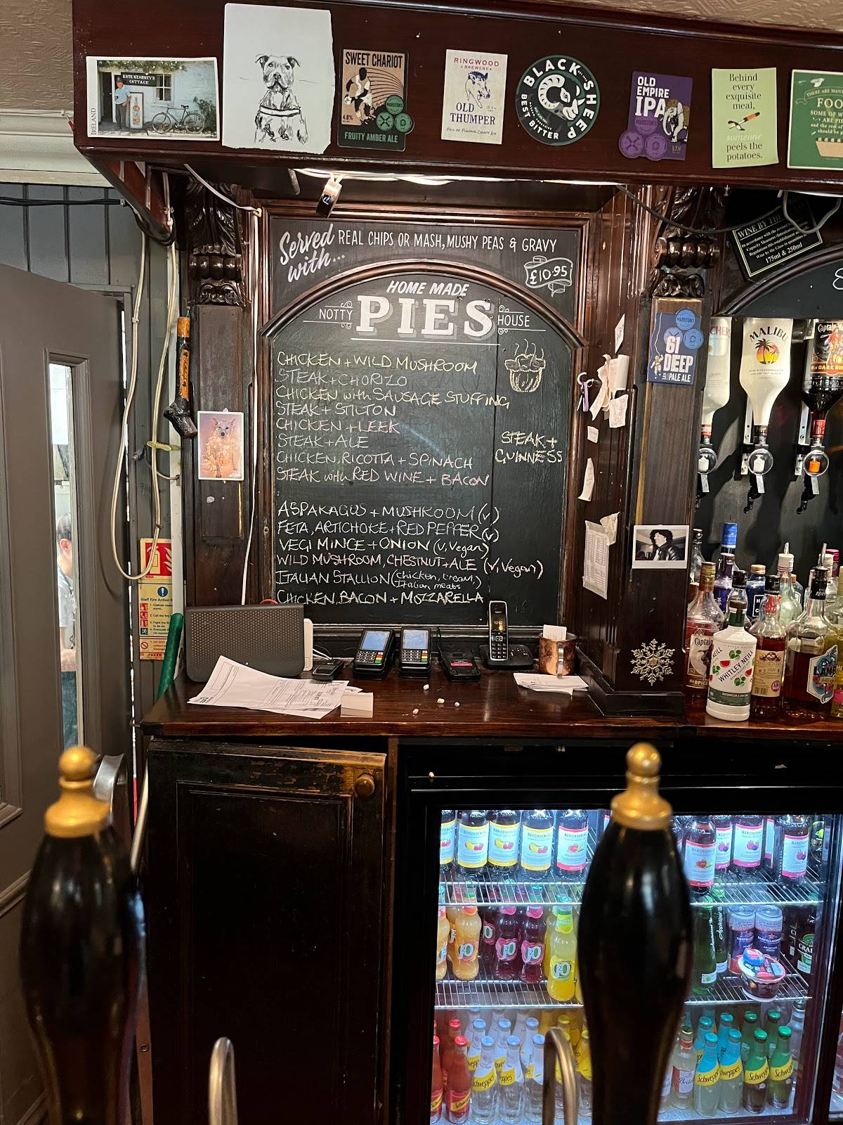 Menu at Nottingham House pub & bar, Sheffield