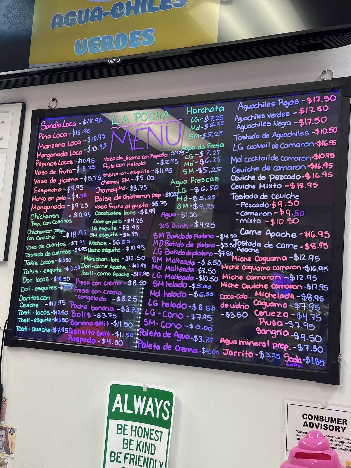 Menu at Pit Row Bar and Grill, Palm Springs