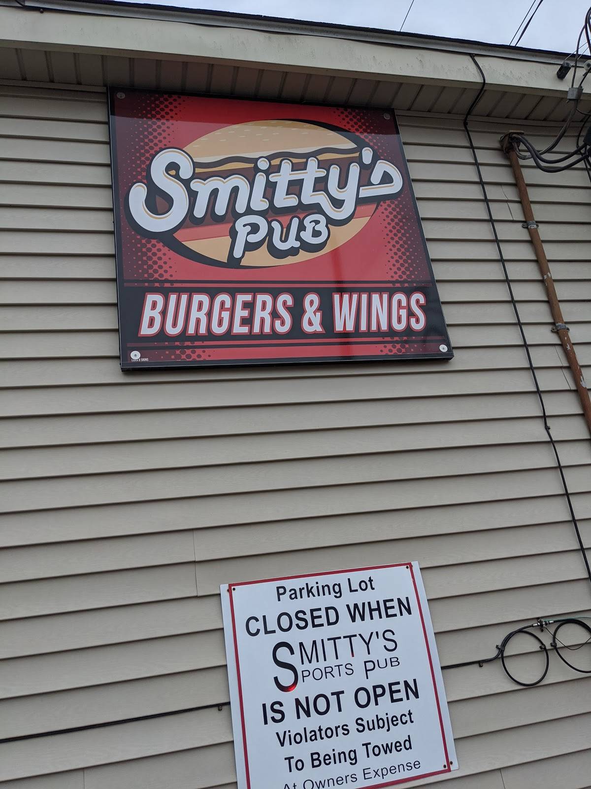 Menu at Smitty's Pub & Pizza, Taunton