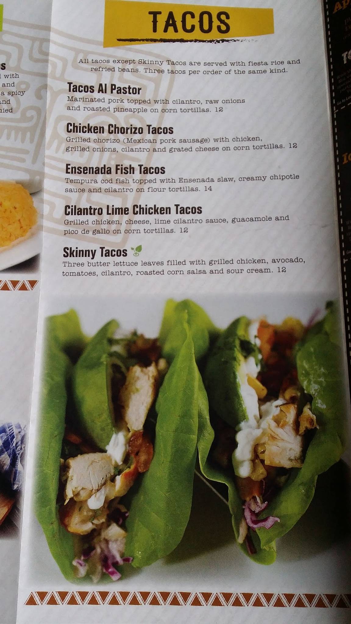 Menu at Totopo Cocina & Cantina pub & bar, Pittsburgh
