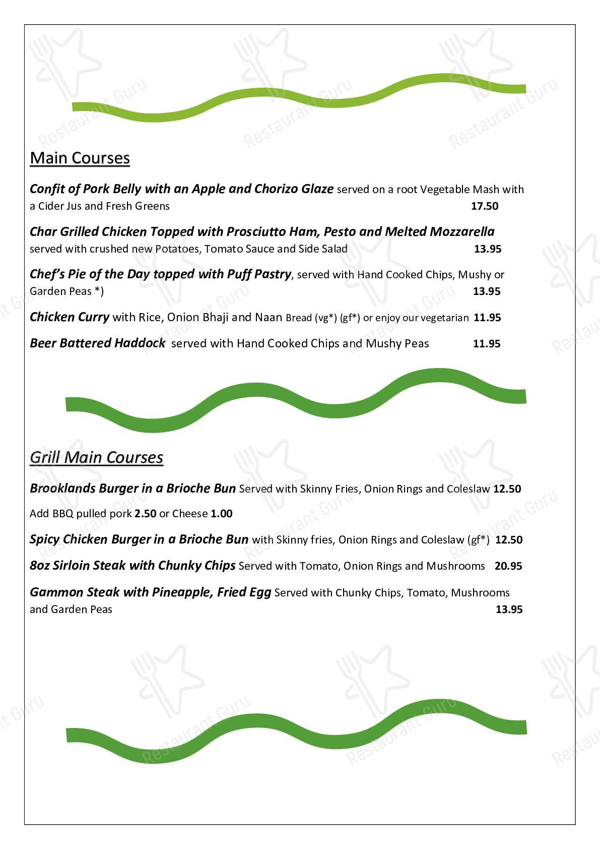 Menu at Travellers Inn pub & bar, Dodworth, 23 Green Road