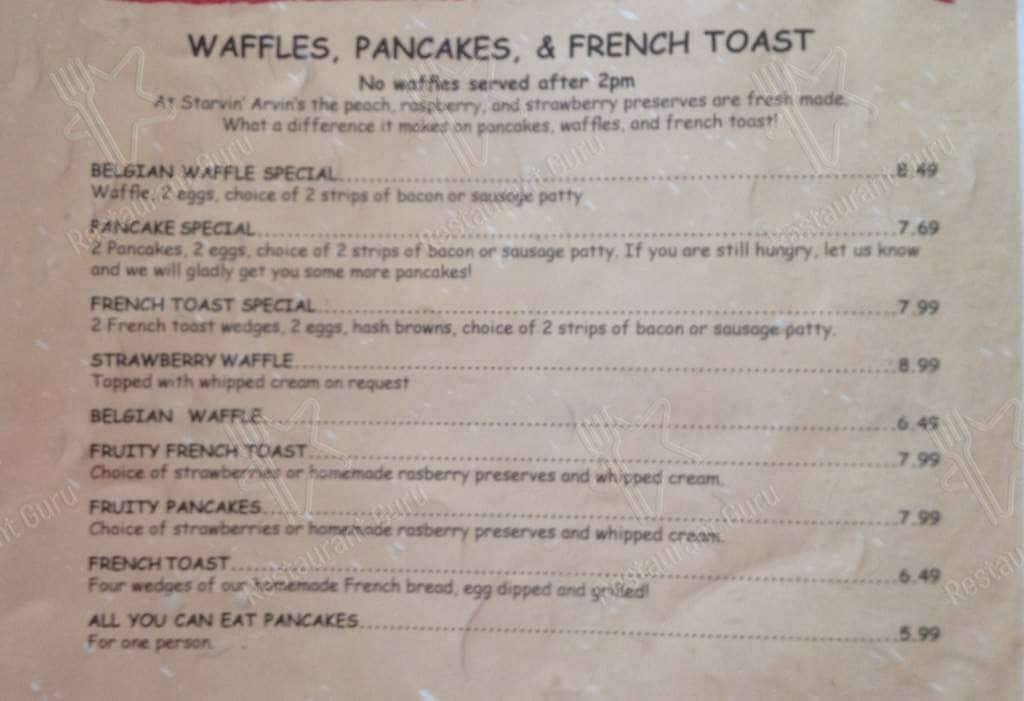 Menu at Pufferbelly Station Restaurant, Grand Junction