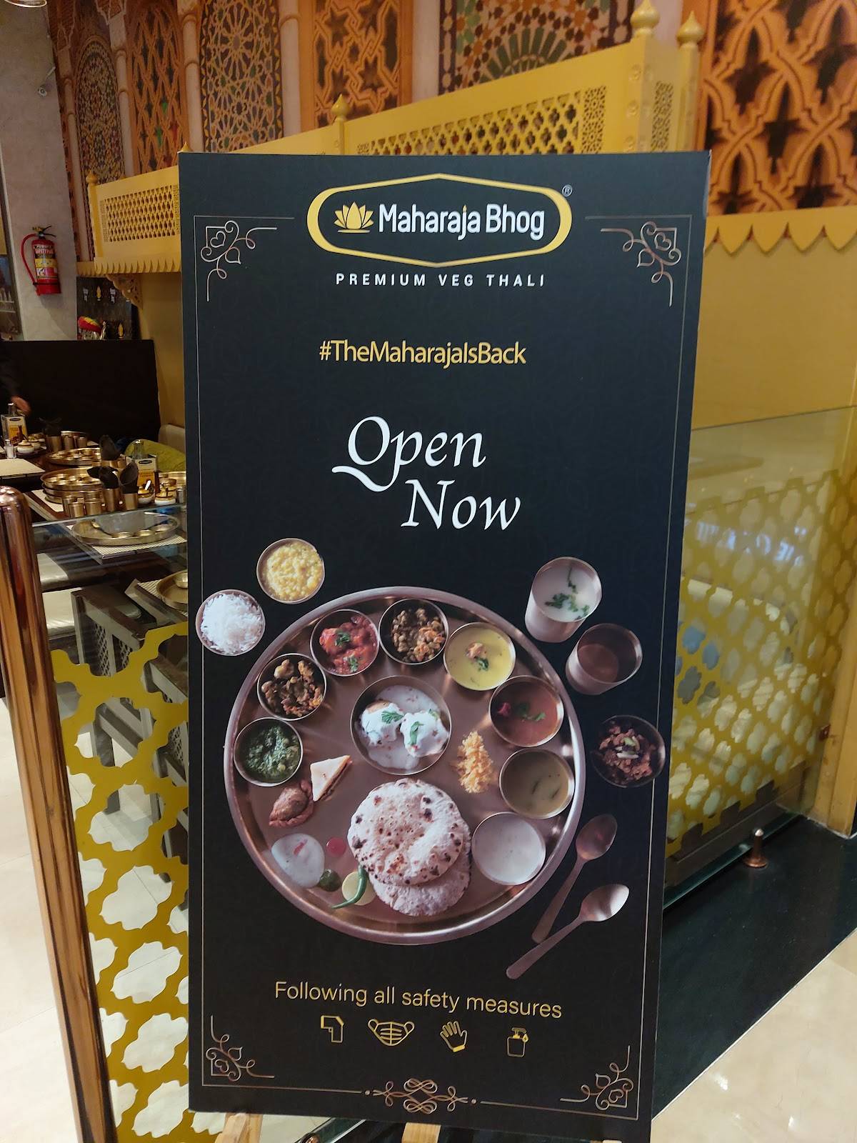 Menu at Maharaja Bhog Premium Veg Thali, Pune