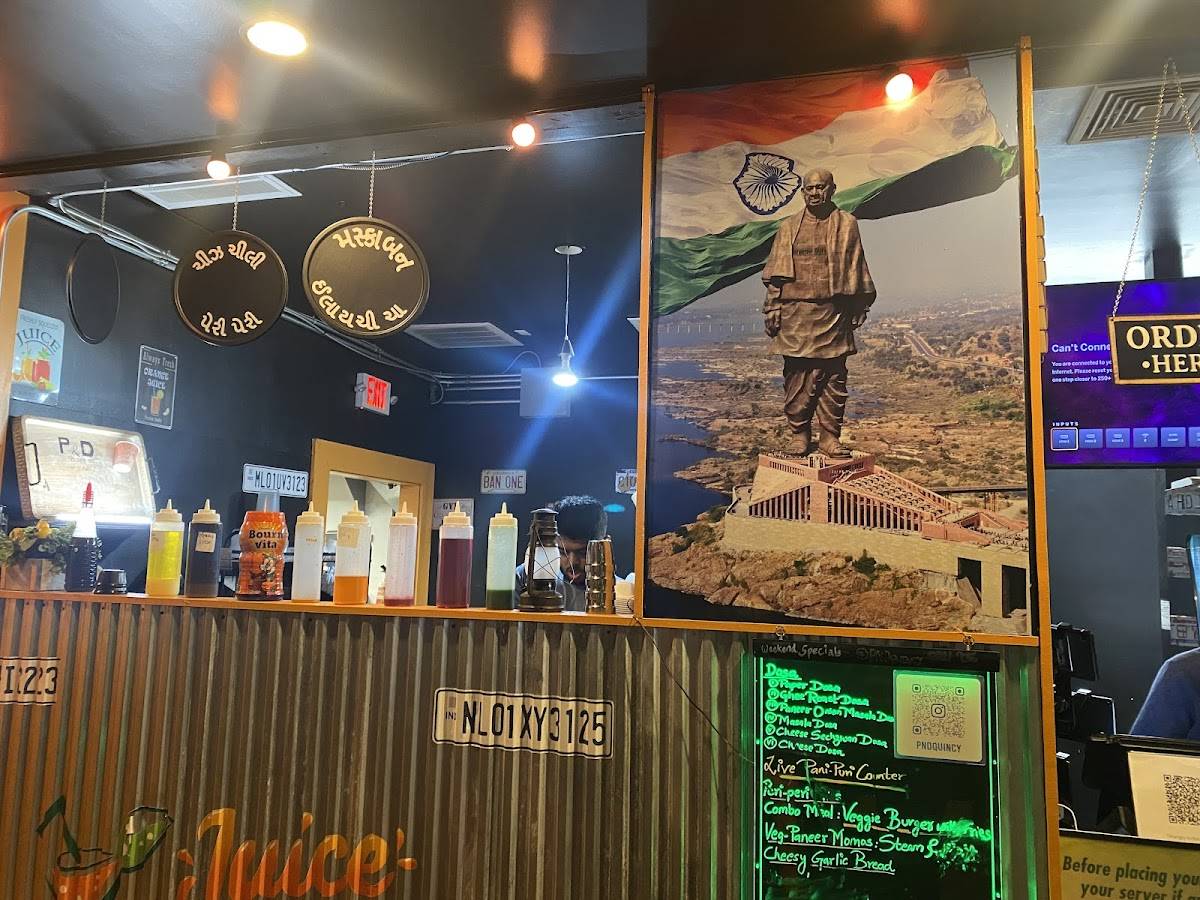 Menu at Tiranga(by P&D) restaurant, Quincy