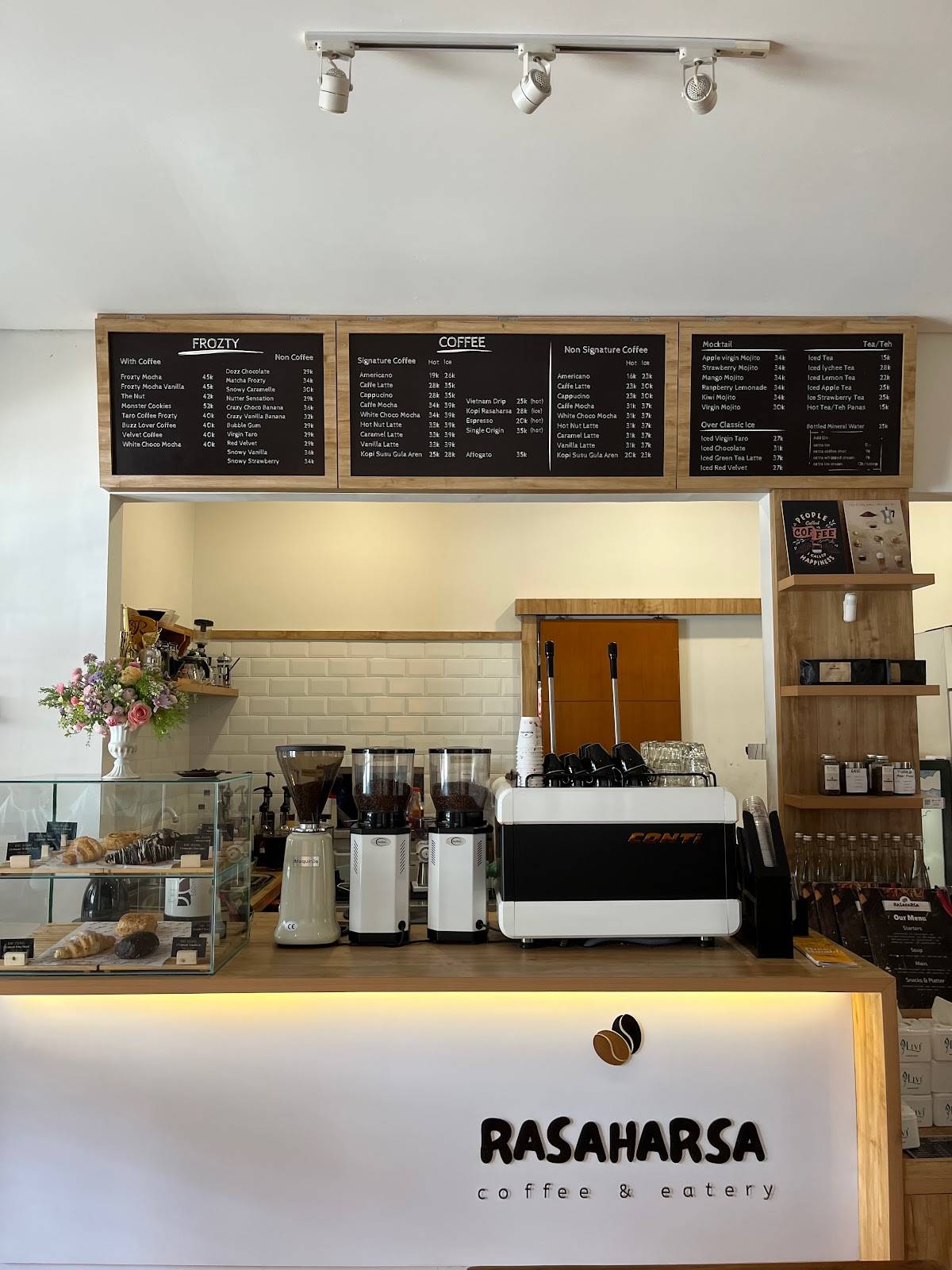 Menu at RASAHARSA COFFEE SHOP restaurant, East Jakarta