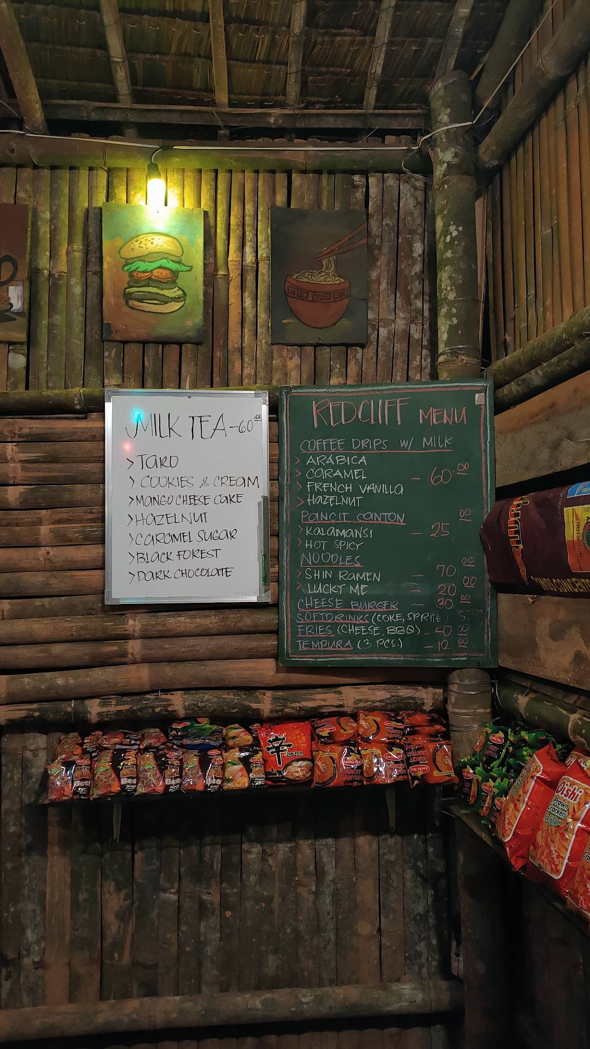 Menu at RED CLIFF CAFE, Cebu City