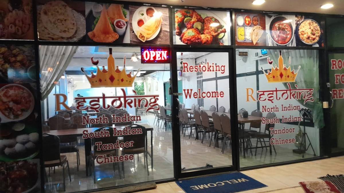 Carta de RESTOKING - INDIAN RESTAURANT, Pattaya