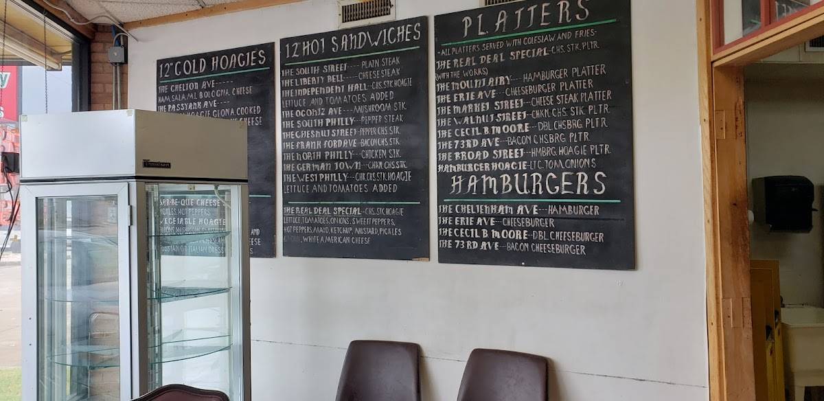 Menu at Real Deal restaurant, Spartanburg, Asheville Hwy